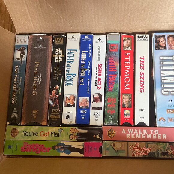 Media | Vintage 15 Vhs Tapes Classic Popular Blockbuster Movies | Poshmark